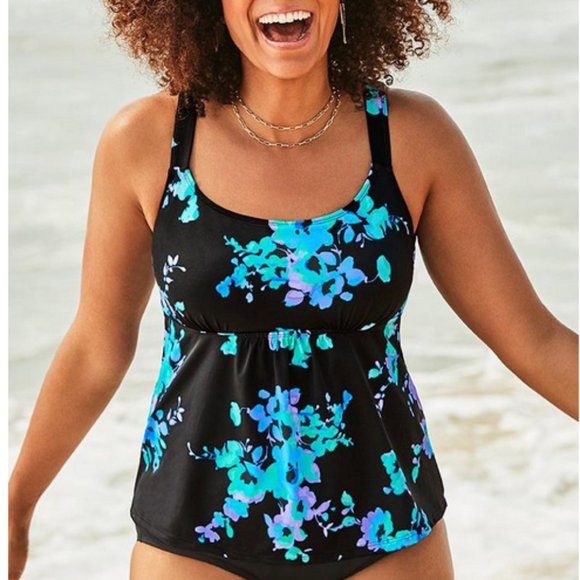 Swimsuits For All | Swim | New Empire Waist Tankini Top Swimsuits For ...